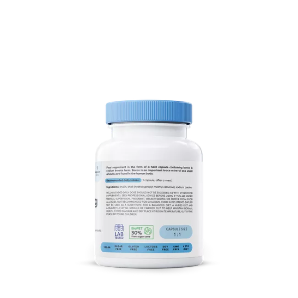 Bor (Boron), 3 mg, 60 veganske kapsler fra Osavi - KØB BILLIGT HOS ...