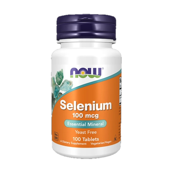 Selen - 100 mcg - 100 tabletter - Now Foods – MT Health GmbH
