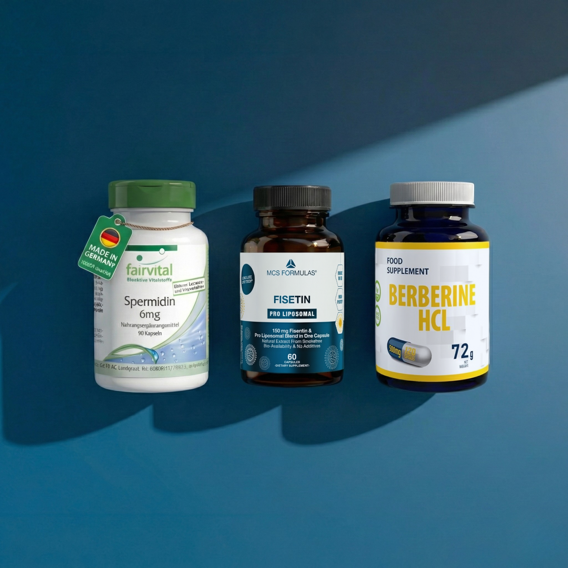 Cellefornyelse - Berberin, Fisetin, Spermidin – MT Health GmbH